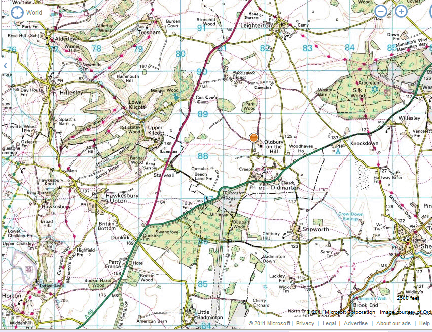 DIDMARTONMAP | Pointing West Mercian