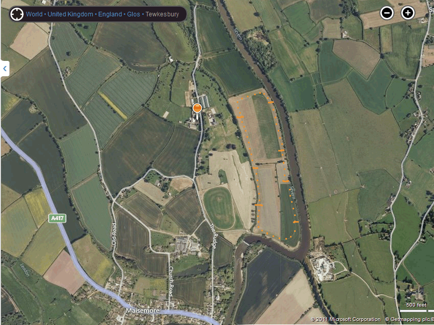 Maisemore Park | Pointing West Mercian