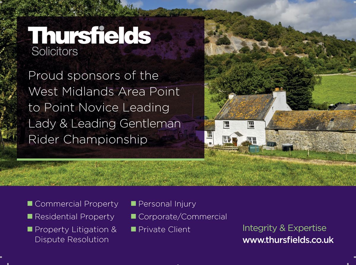 THURSFIELDS SOLICITORS TO SPONSOR ANNUAL NOVICE RIDERS AWARDS ...